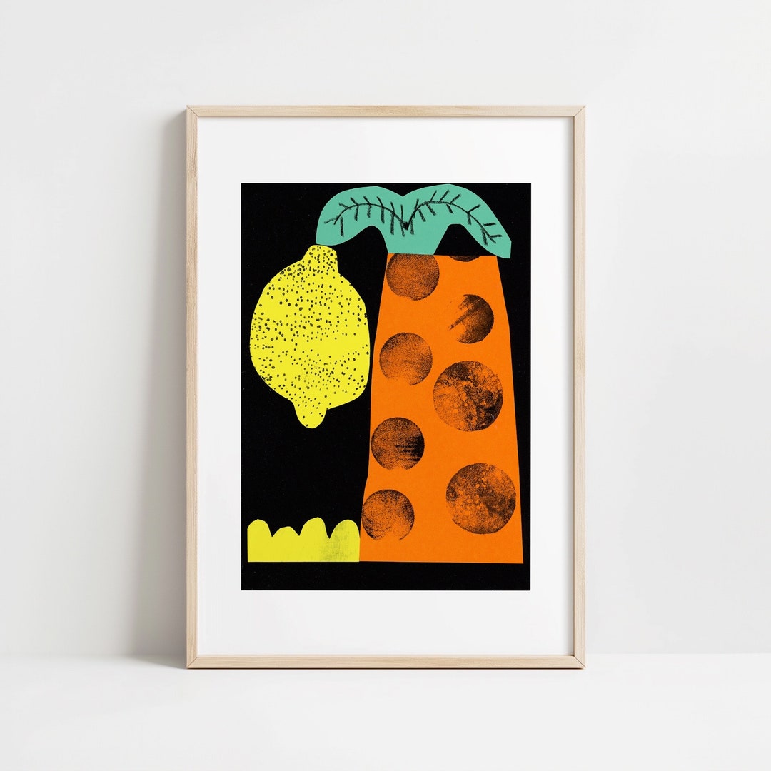 Lemon Tree Poster for Nursery Room, Nursery Prints, Nursery Room Decor ...