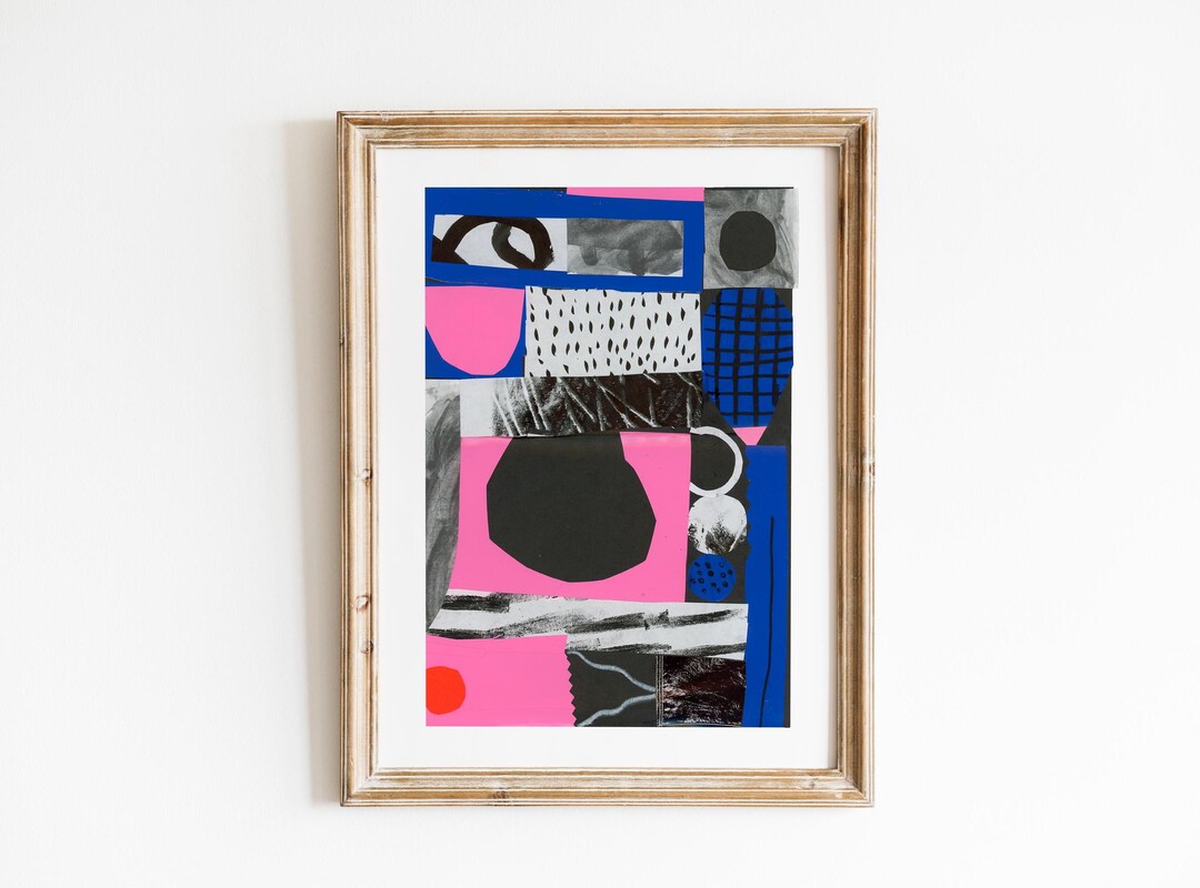 Modern Abstract Office Wall Art, Home Office Abstract Painting, Office ...