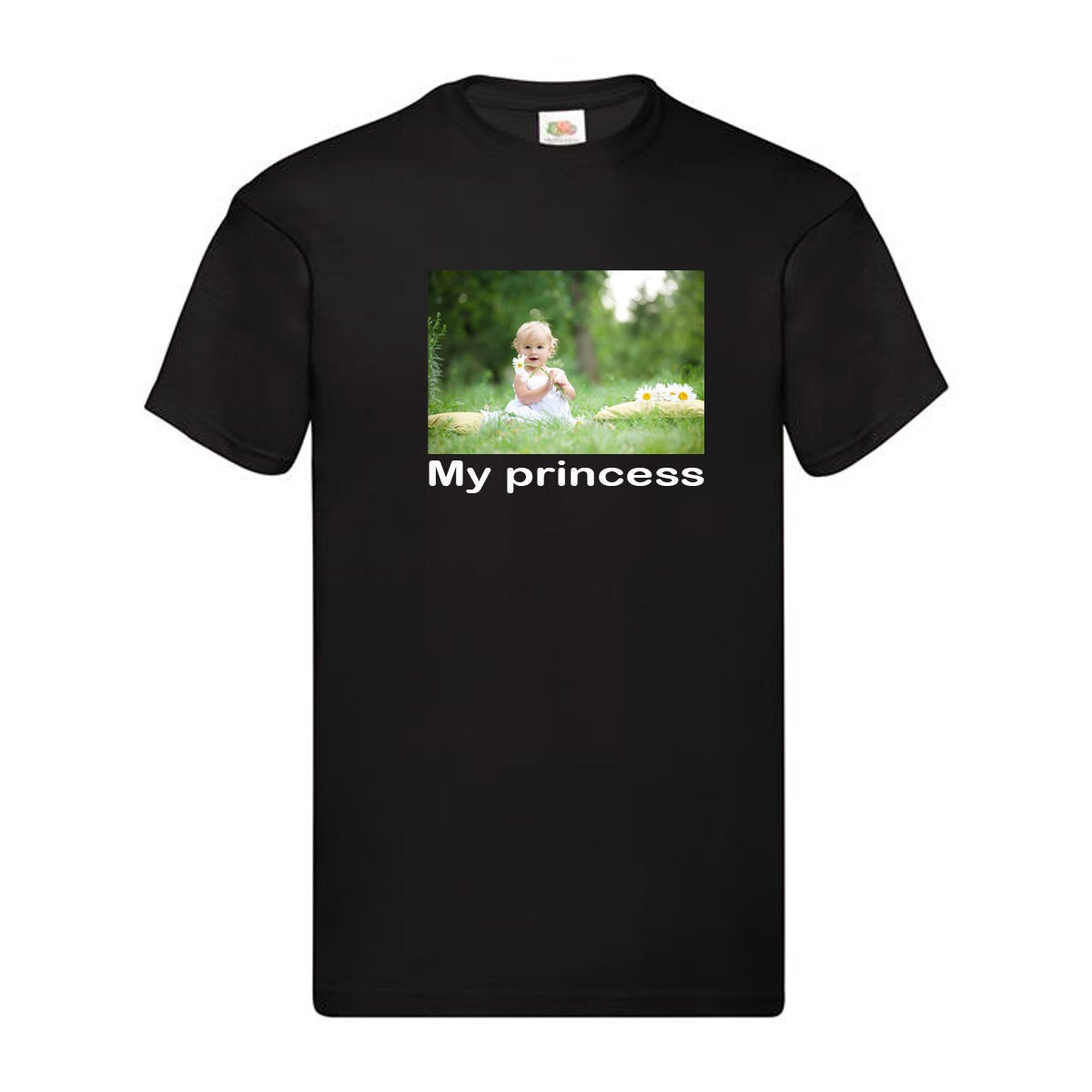Custom Photo T-shirt Any Picture Image Text PERSONALISED Tshirt Own ...