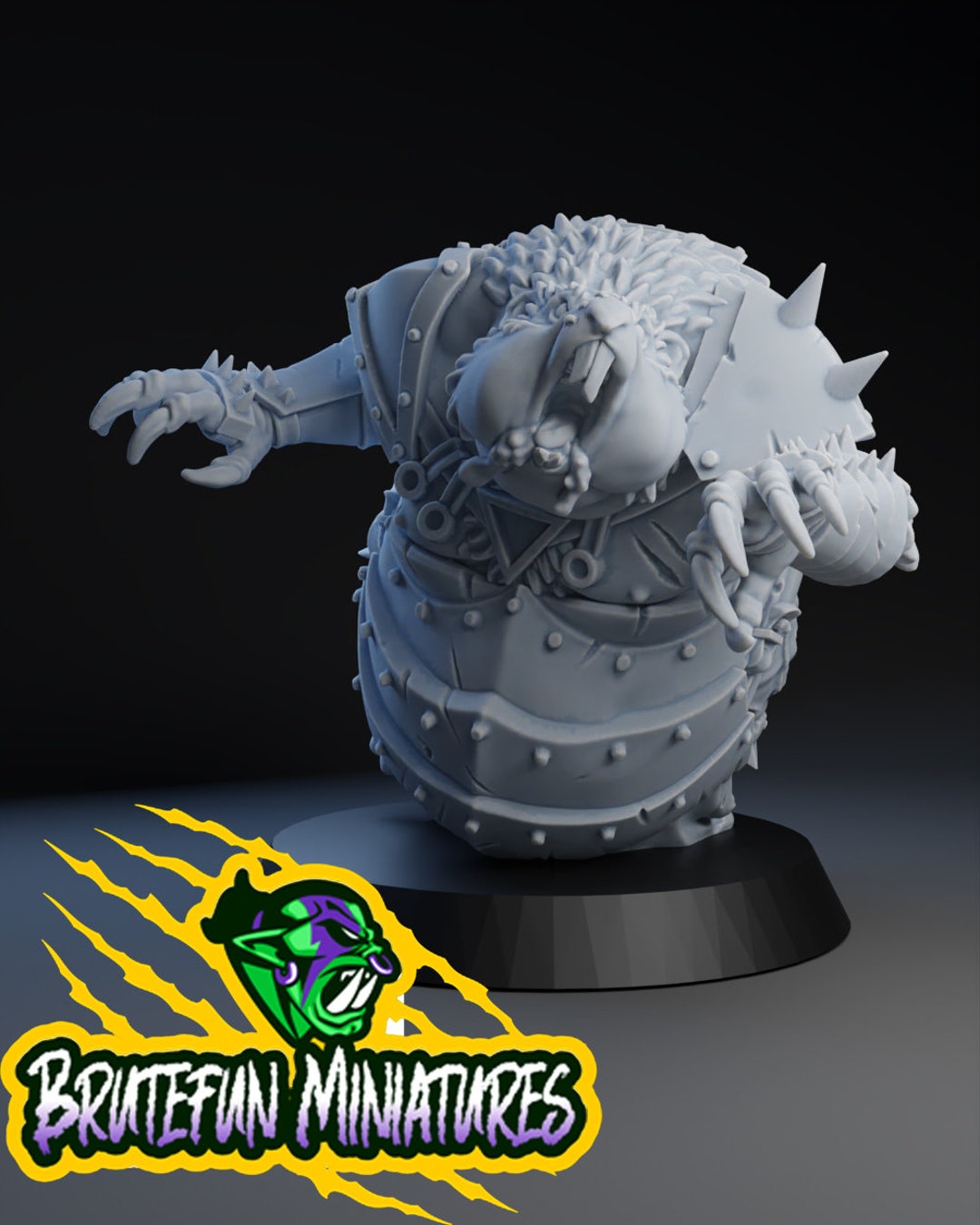 Fat Rat Star Player Brutefun Miniatures Fantasy Football Bowl, Brute ...