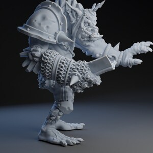 Clever Troll Star Player - Brutefun Miniatures Fantasy Football. Brute ...