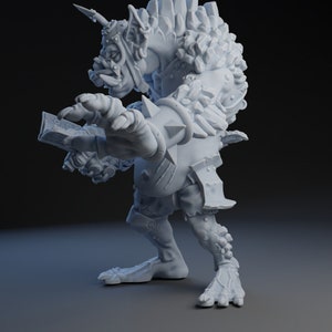 Clever Troll Star Player - Brutefun Miniatures Fantasy Football. Brute ...