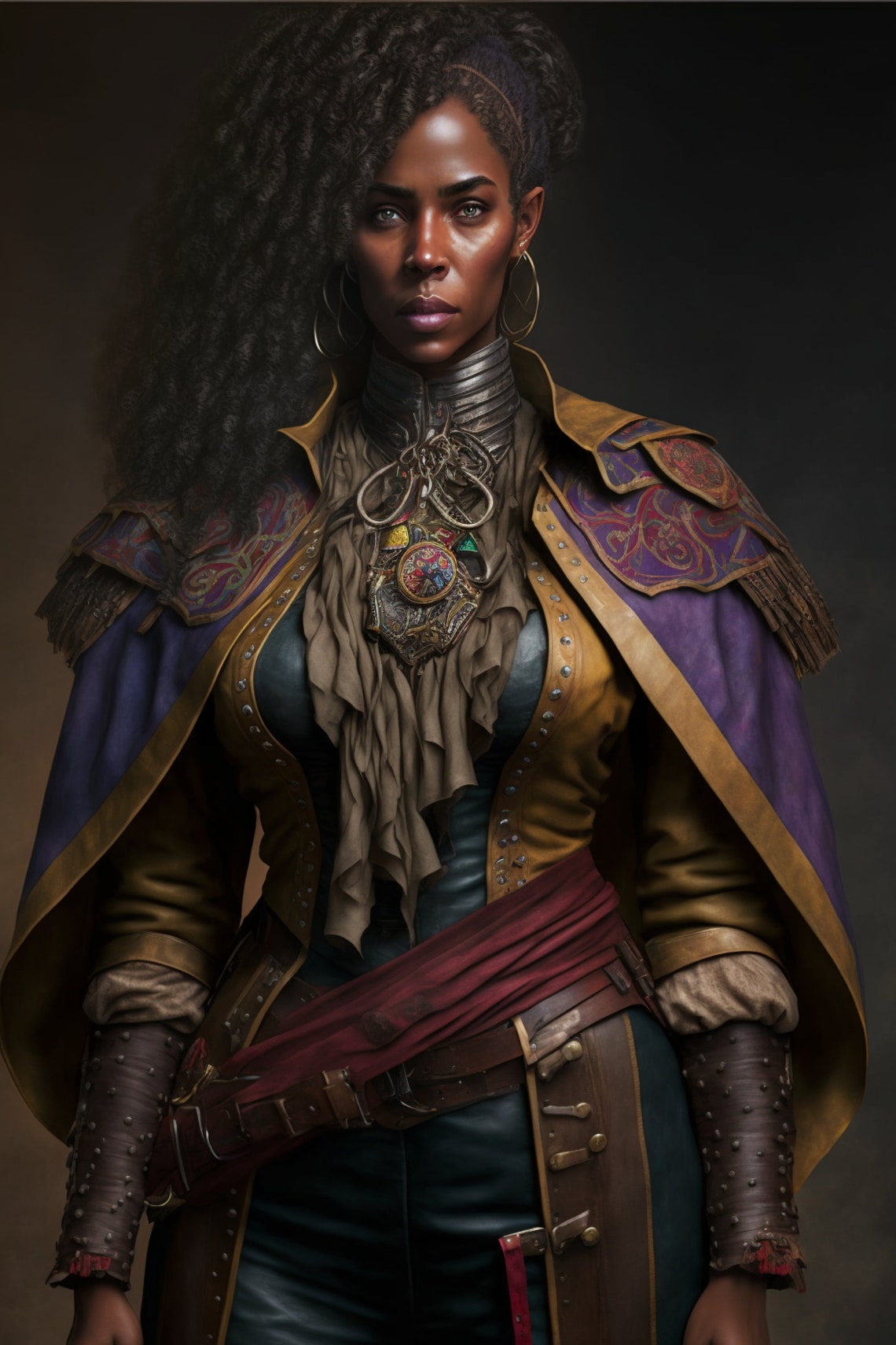 Fantasy Character Creator Digital Character Art Rpg Custom Etsy 