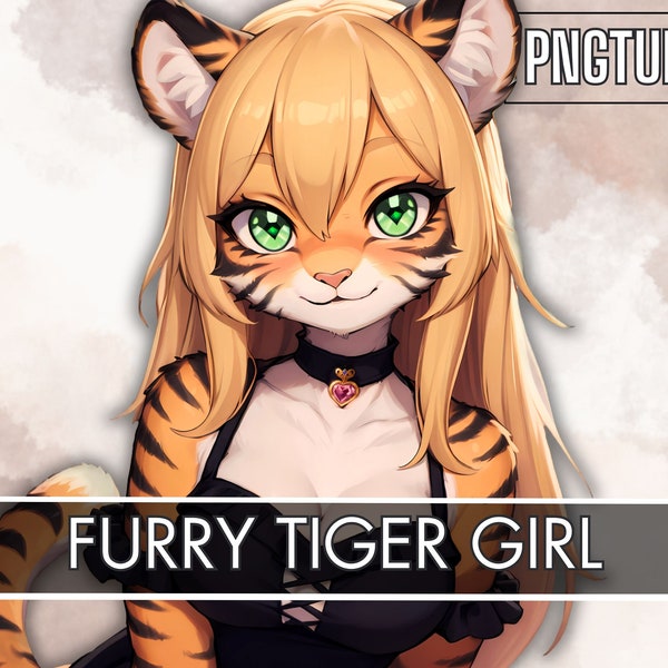 Furry Tiger Vtuber - Etsy