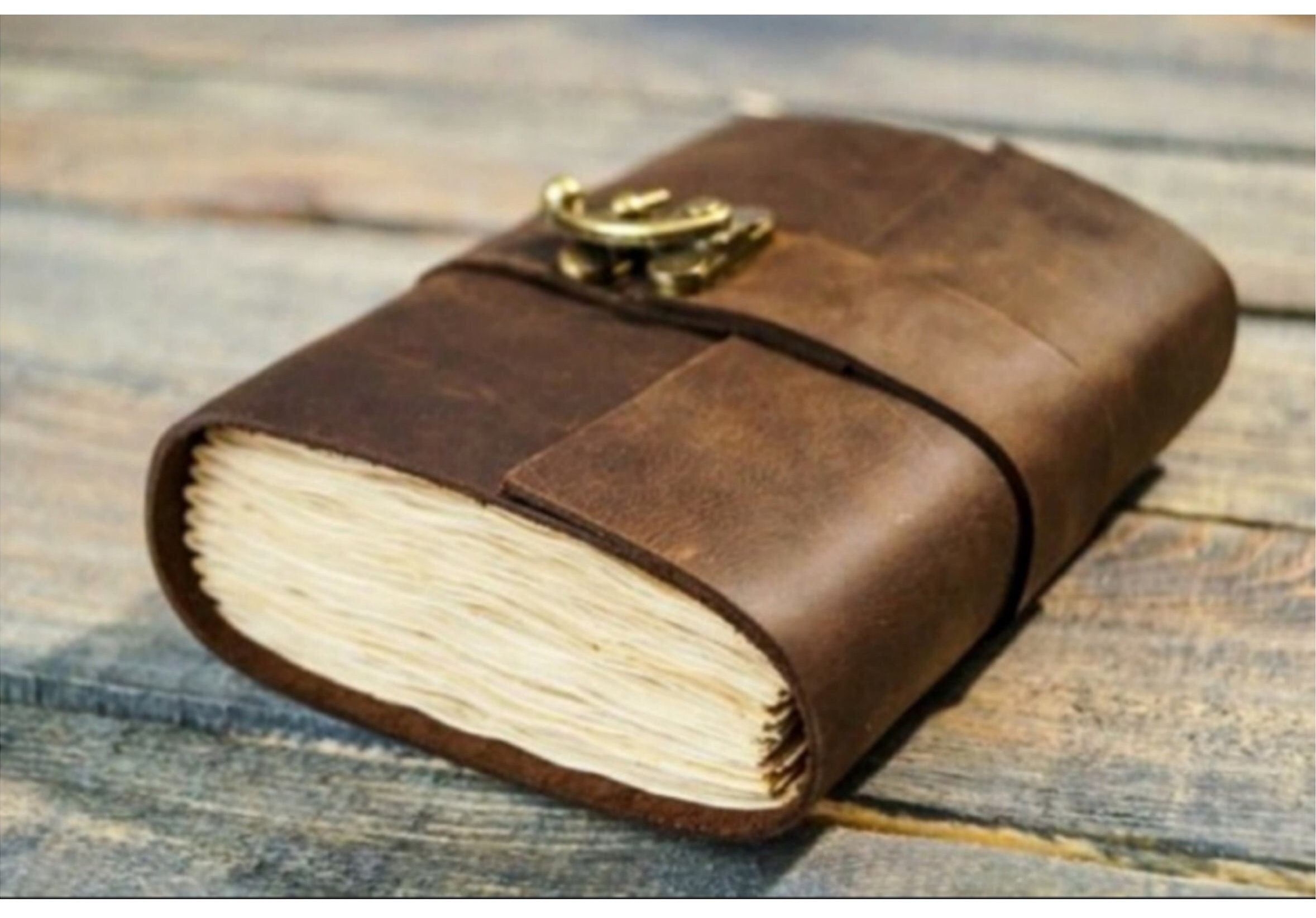 Vintage Leather Journal Diary With Antique Key Lock, Personalized 2024 ...