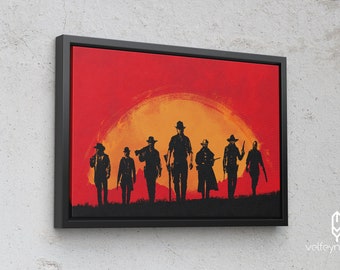 Red Dead Redemption Wall Art - Etsy