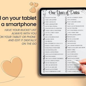 52 Date Bucket List for Couples | Romantic Date Night Ideas Gift for ...