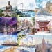 Watercolor Popular Landmarks Clipart Bundle, World Travel Clipart ...