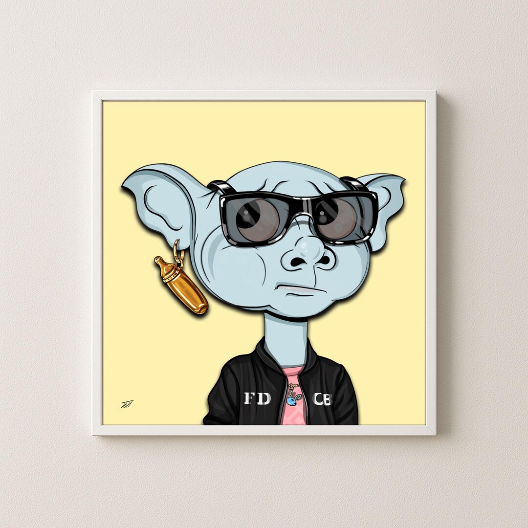 Playful Baby Cartoon Poster | Digital Download | Nursery Wall Art, Fun ...