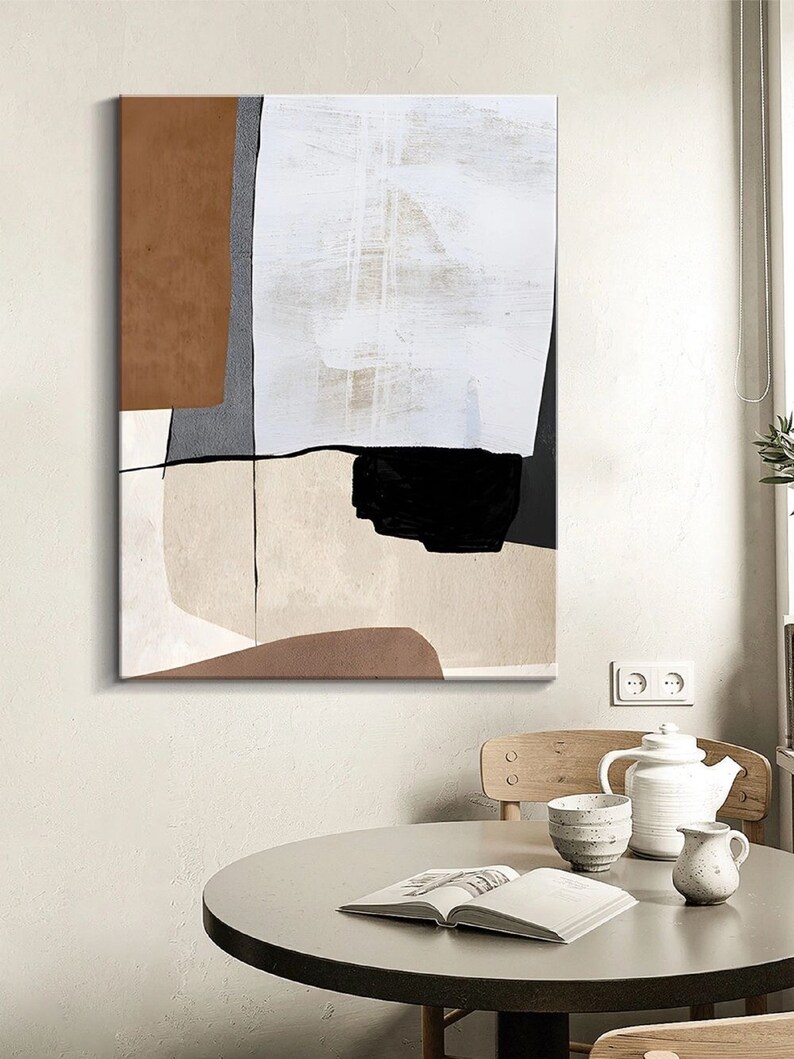 Large Abstract Canvas Art Original Abstract Painting Texture Art Earth ...