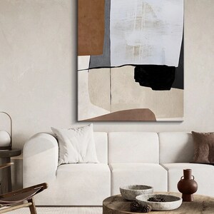 Large Abstract Canvas Art Original Abstract Painting Texture Art Earth ...