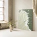 Green and White Abstract Painting,green Minimalist Abstract Painting ...