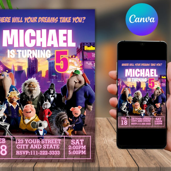 Sing Movie Svg - Etsy