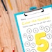 Number Coloring Worksheets for Preschool - Printable PDF - Digital ...