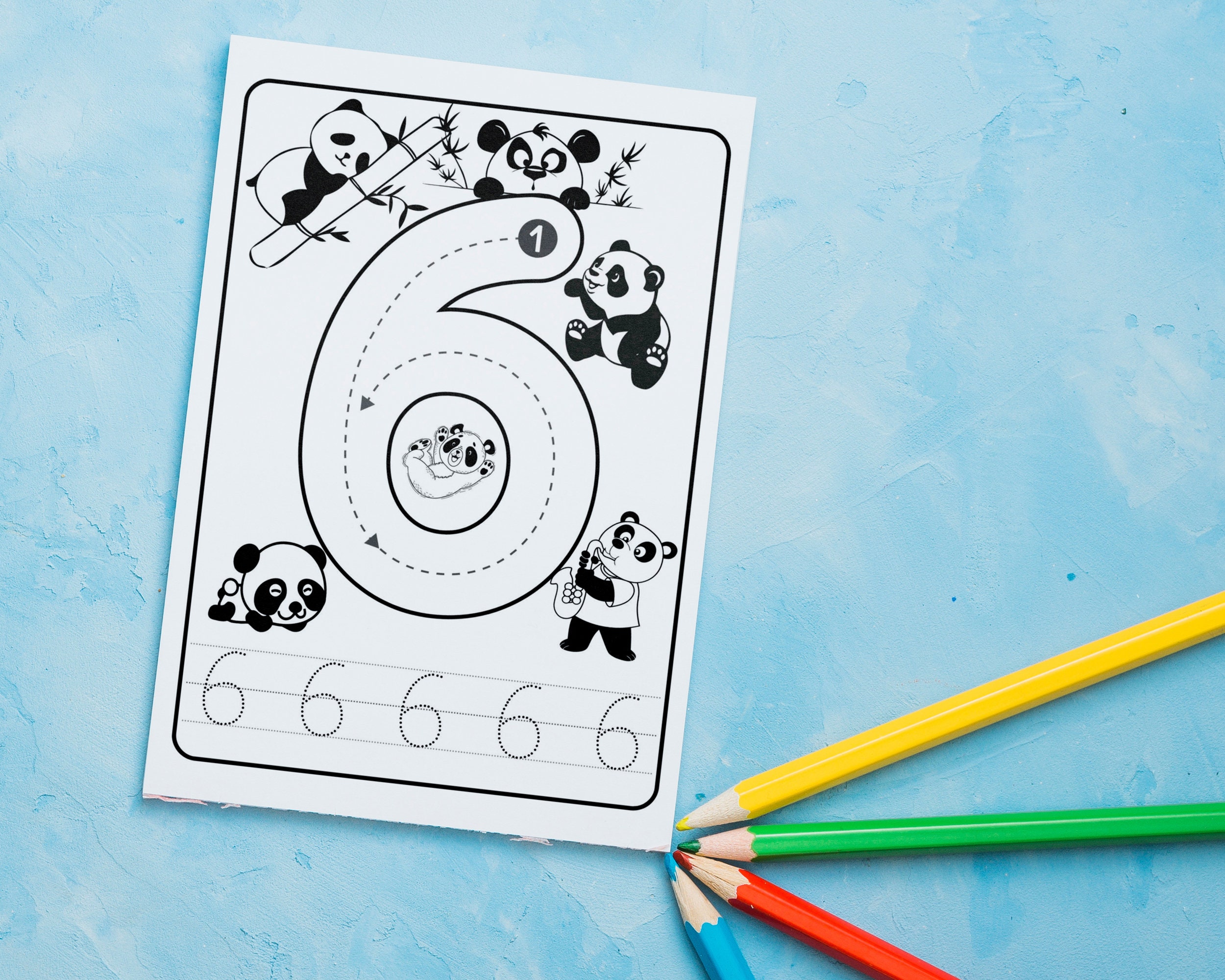 Numbers Tracing Worksheets - Handwriting Practice- Preschool Worksheets ...