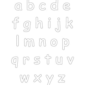 ABC Uppercase and Lowercase Letters Worksheets - 2 Font Types - 56 ...