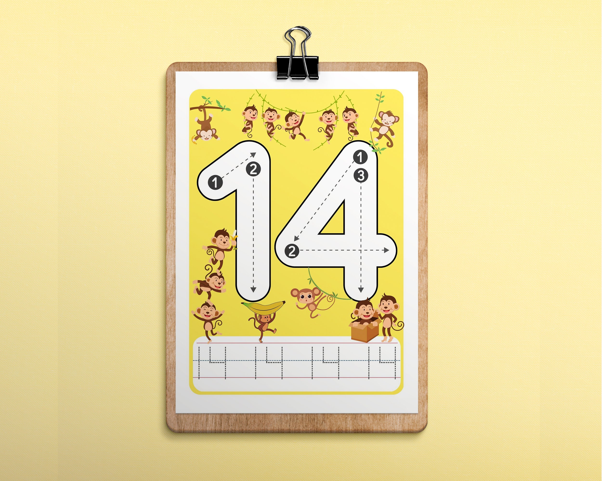 Numbers Tracing Worksheets - Handwriting Practice- Preschool Worksheets ...