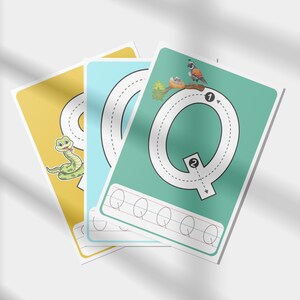 Alphabet Letters Tracing Worksheets - Handwriting Practice- Preschool ...