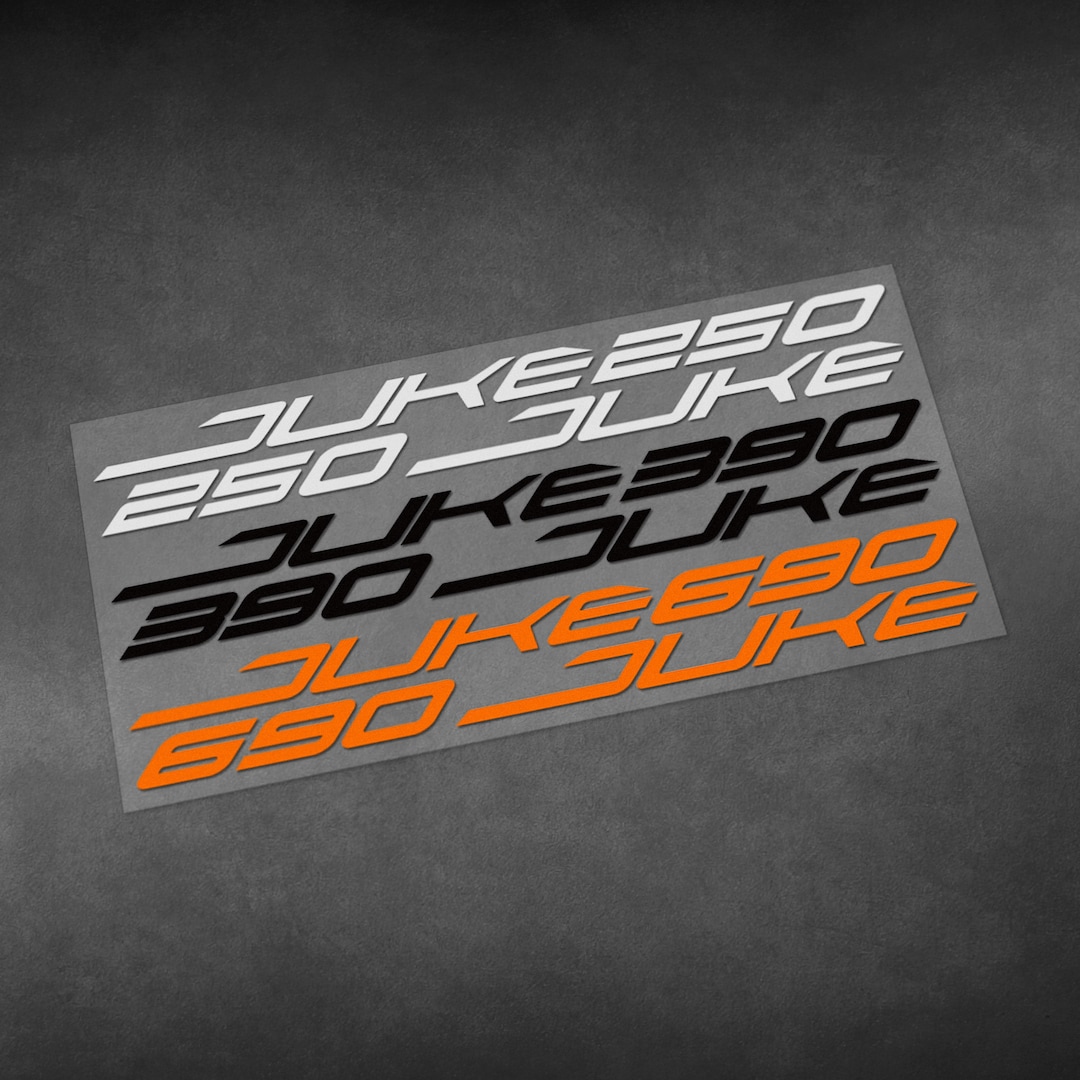 Motorcycle Car Stickers Duke Decals PVC Material for 250 390 690 - Etsy