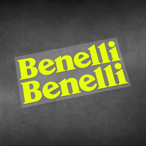 Benelli Decal - Etsy
