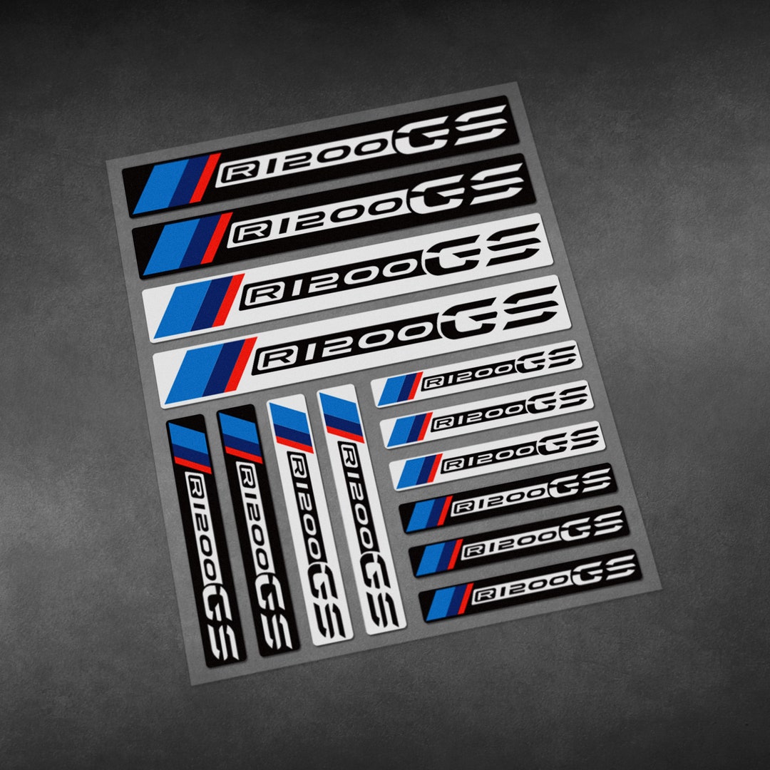 Motorcycle Car High Quality Stickers F 700 800 R 1200 GS Decals Vinyl ...
