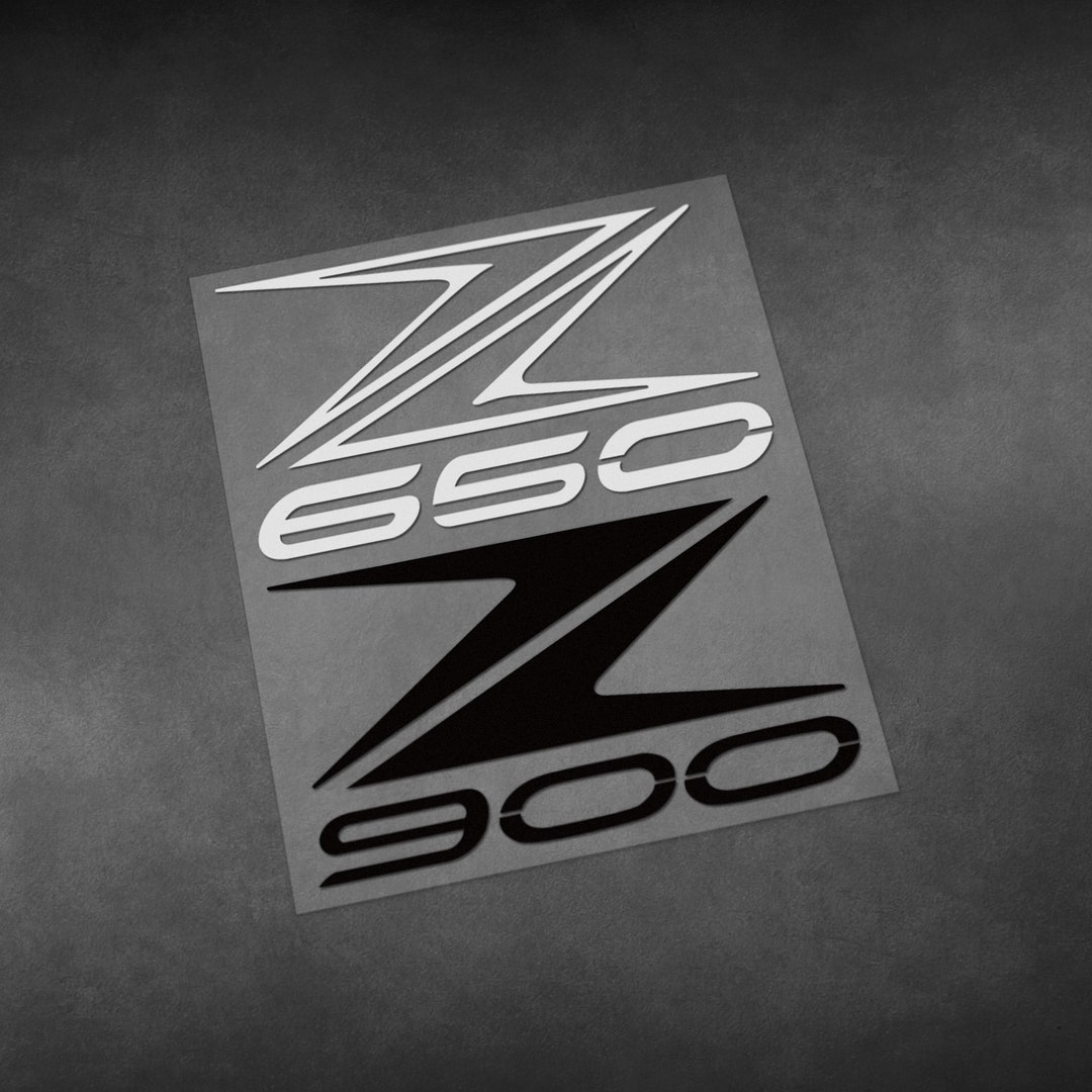 Motorcycle Car Stickers Z400 Z650 Z800 Z900 Z1000 Decals Vinyl Material ...