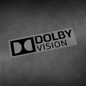 Motorcycle Car High Quality Stickers Dolby Digtial Atmos Vision Laptop ...