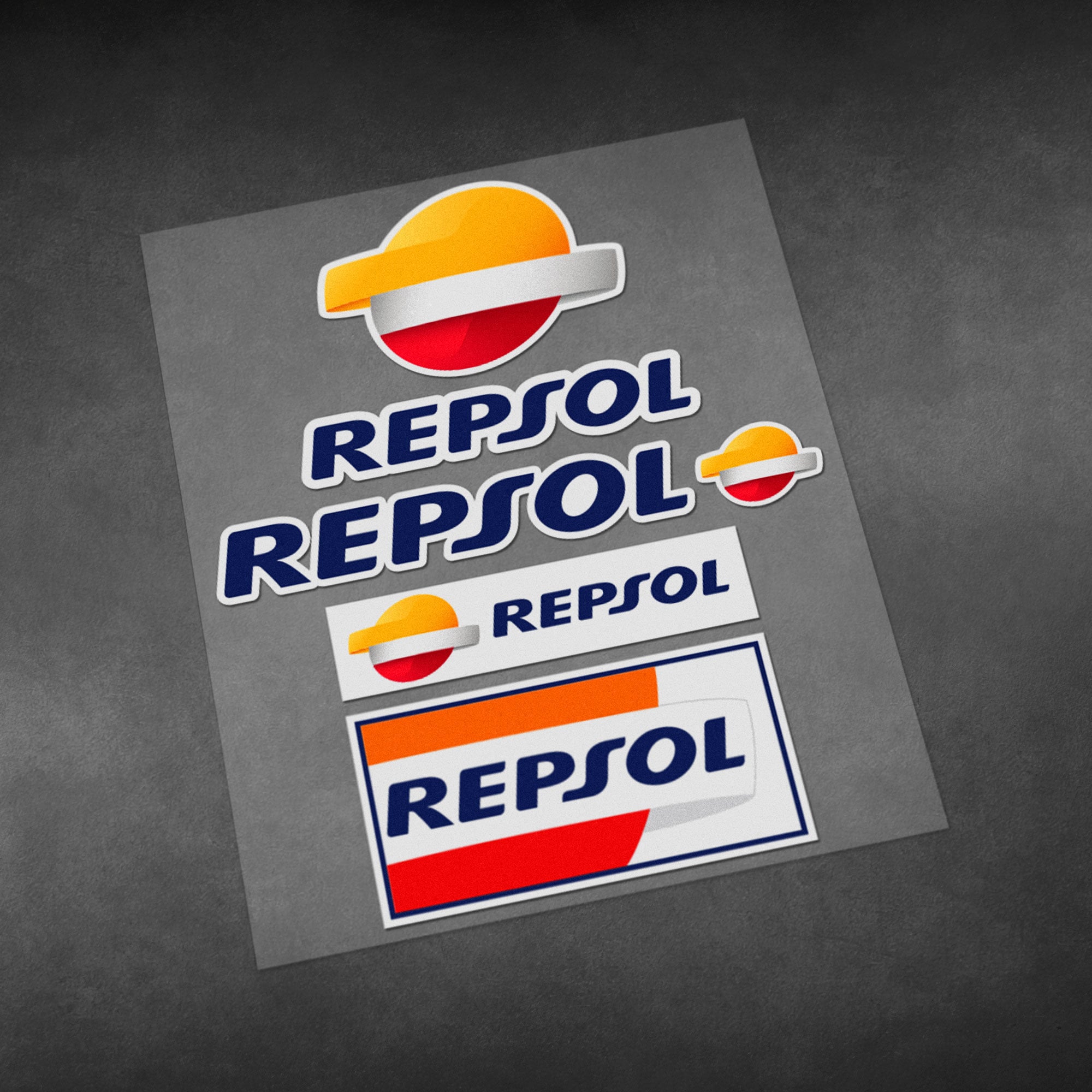Repsol Logo Sticker