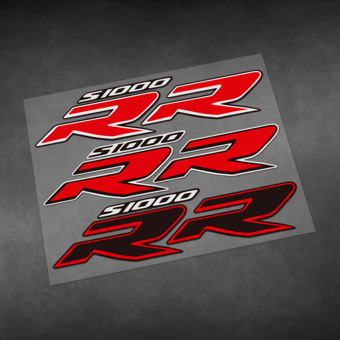 Motorcycle Car High Quality Stickers Bmw S1000 RR Decals Vinyl Material ...