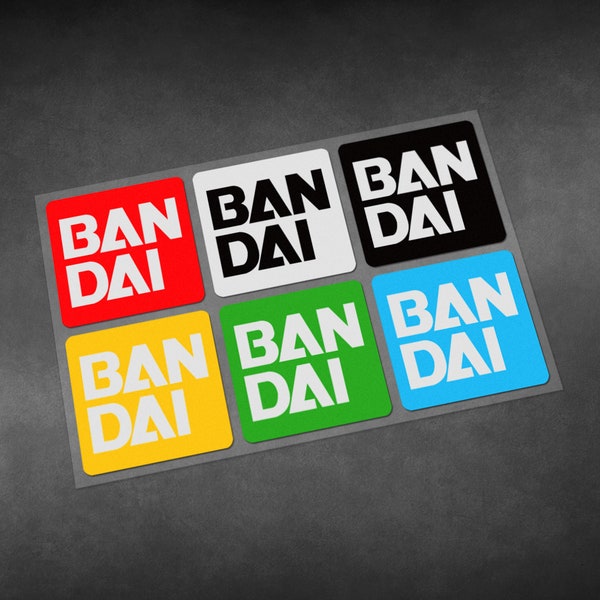 Bandai Stickers - Etsy