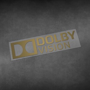 Motorcycle Car High Quality Stickers Dolby Digtial Atmos Vision Laptop ...
