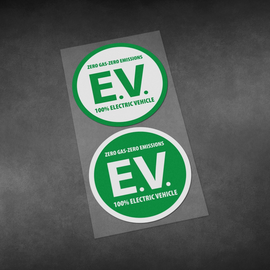 Motorcycle Car Stickers 100% Electric Vehicle Decals Vinyl Material - Etsy