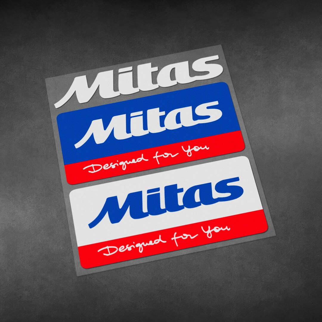 Motorcycle Stickers Mitas Sponsor Decals Vinyl Material for Tire - Etsy