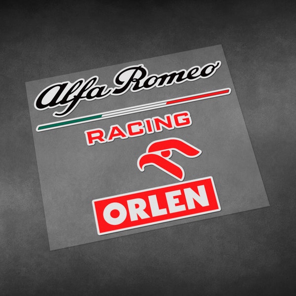 F1 Sponsor Stickers - Etsy New Zealand