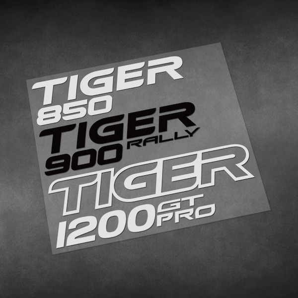 Triumph Tiger Decals - Etsy UK