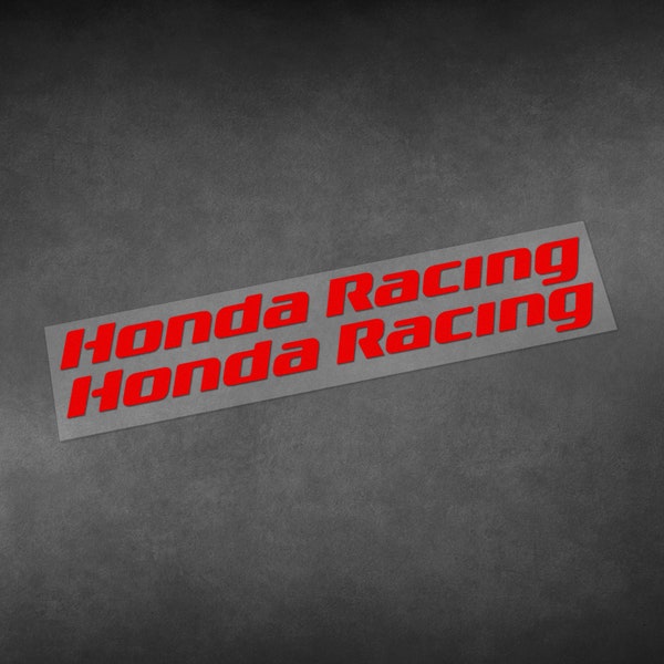Honda Racing - Etsy