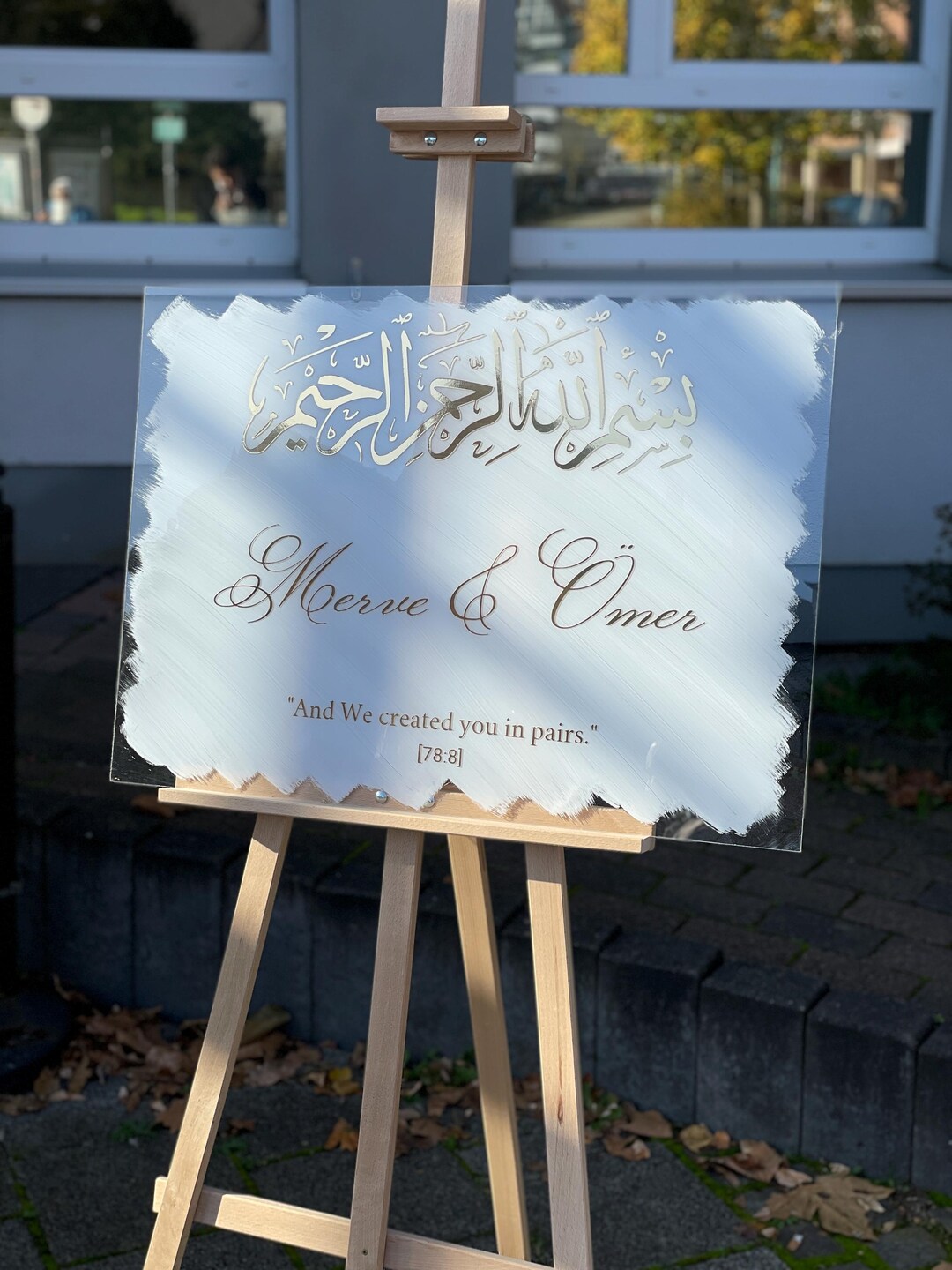 Acrylic Welcome Sign | Reception Sign | Reception Board for Dügün, Kina ...