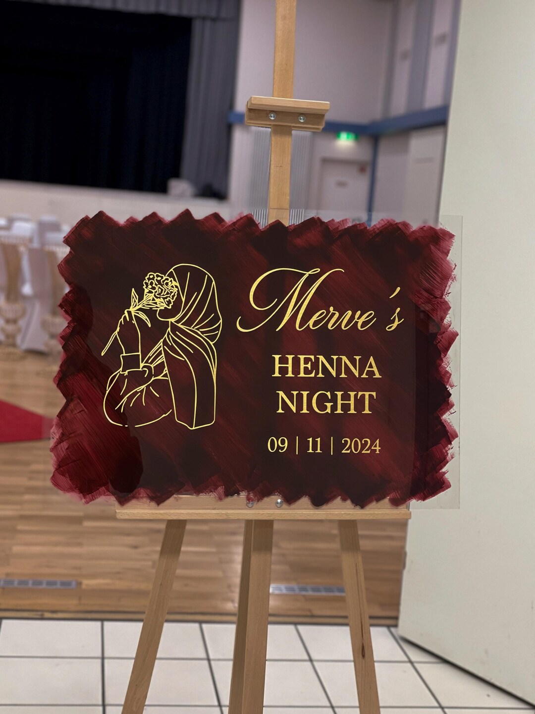 Acrylic Welcome Sign Reception Sign Reception Board for Kina - Etsy