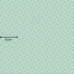 Dollhouse Floral Wallpaper, 1:12 Scale, Versalles Collection (digital ...