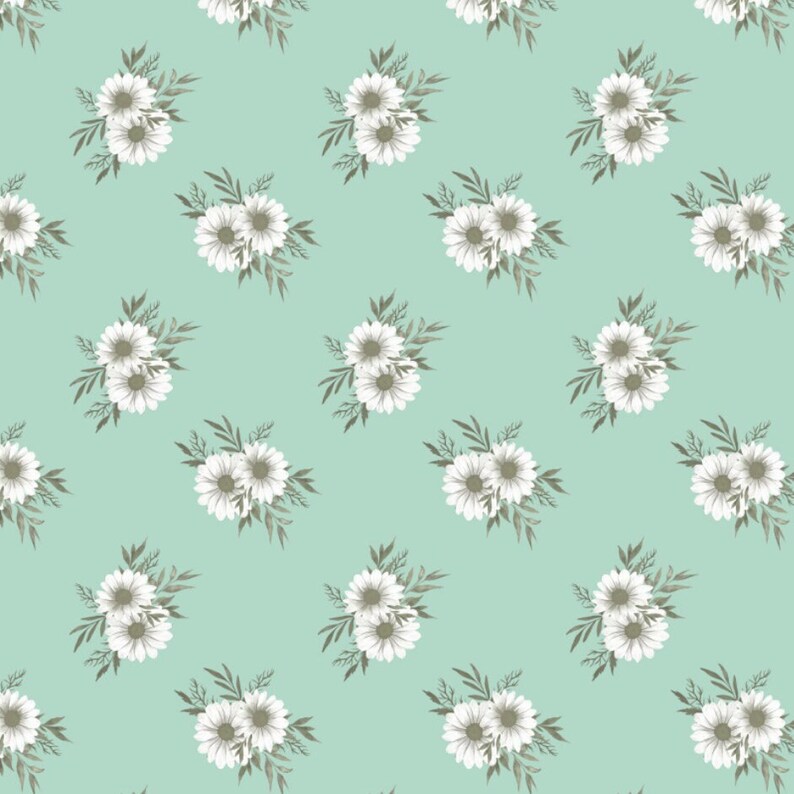 Dollhouse Floral Wallpaper, 1:12 Scale, Versalles Collection (digital ...
