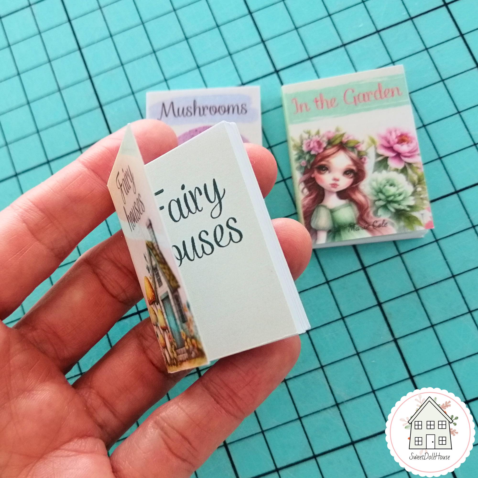 40 Printable Miniature Books Covers, Dollhouse - Etsy