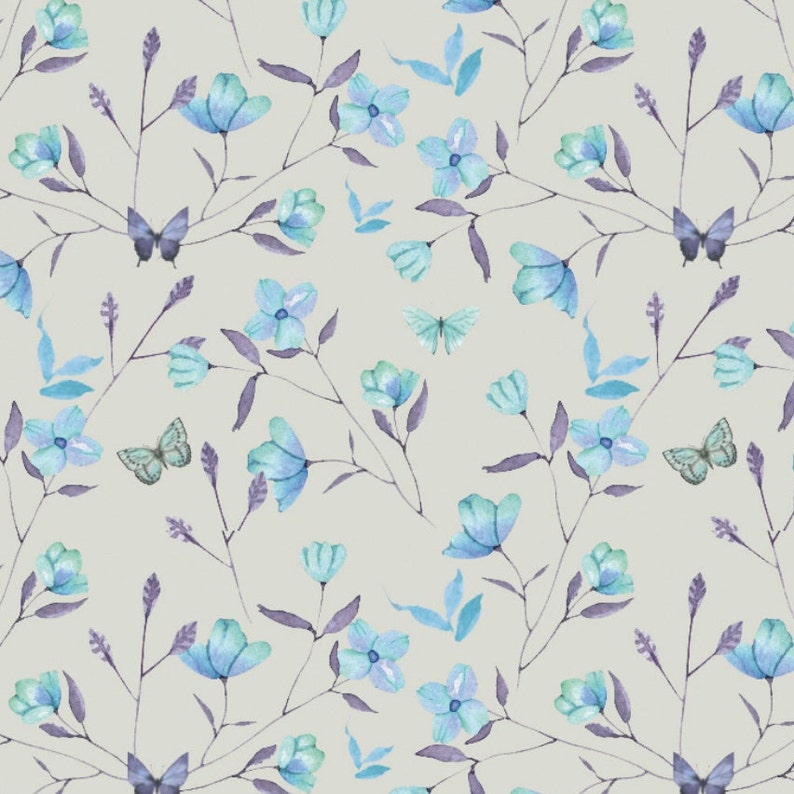 Dollhouse Wallpaper 1:12 Scale Printable Digital Download, Floral ...