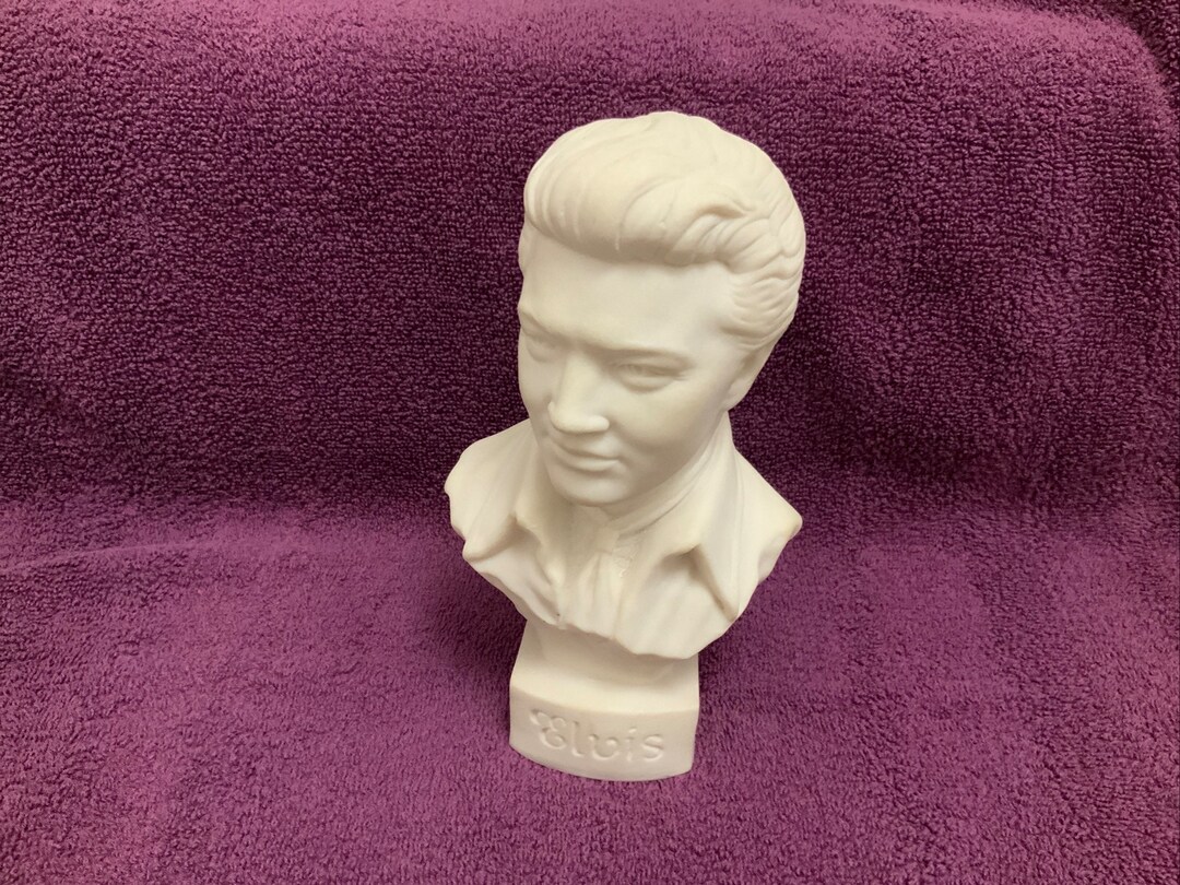 Rare Elvis Presley Bust by Sculptor Jon Douglas in 1978 Limited Edition ...