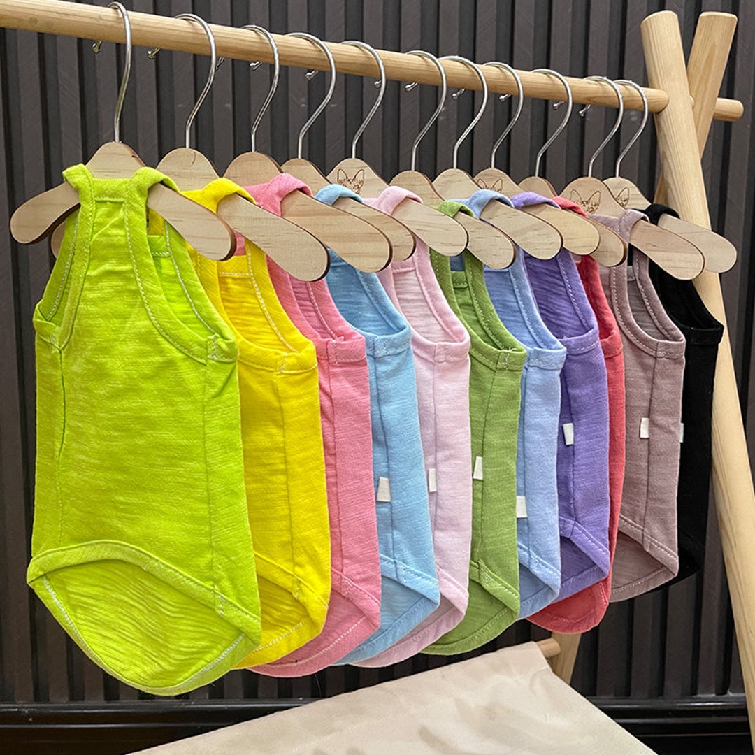 Sphynx Cat Clothes Summer Sphynx Tops Sphynx Clothes Cotton Sphynx ...