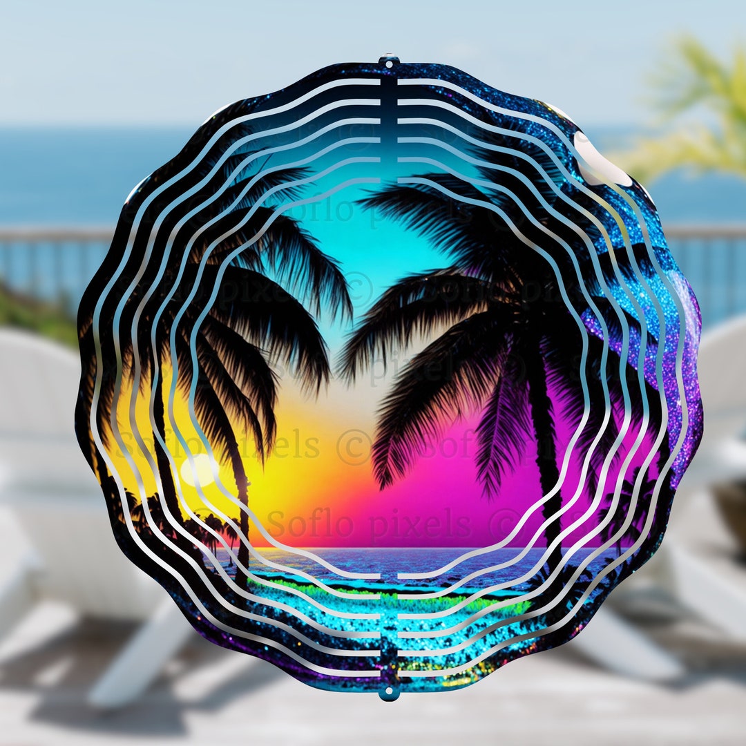 Wind Spinner PNG, Miami Florida, Instant Digital Download PNG - Etsy