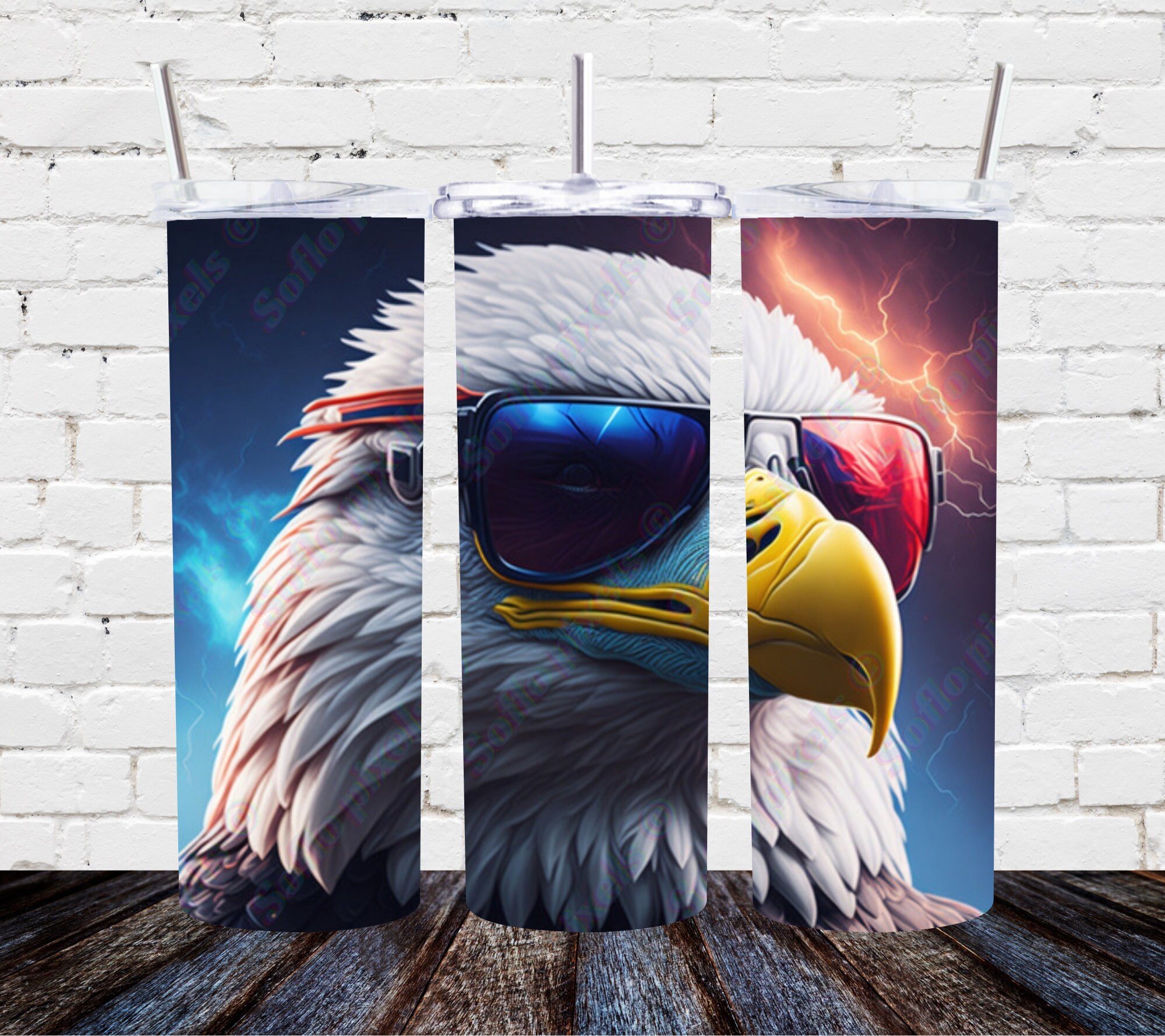 Minecraft Pixel Art Eagle