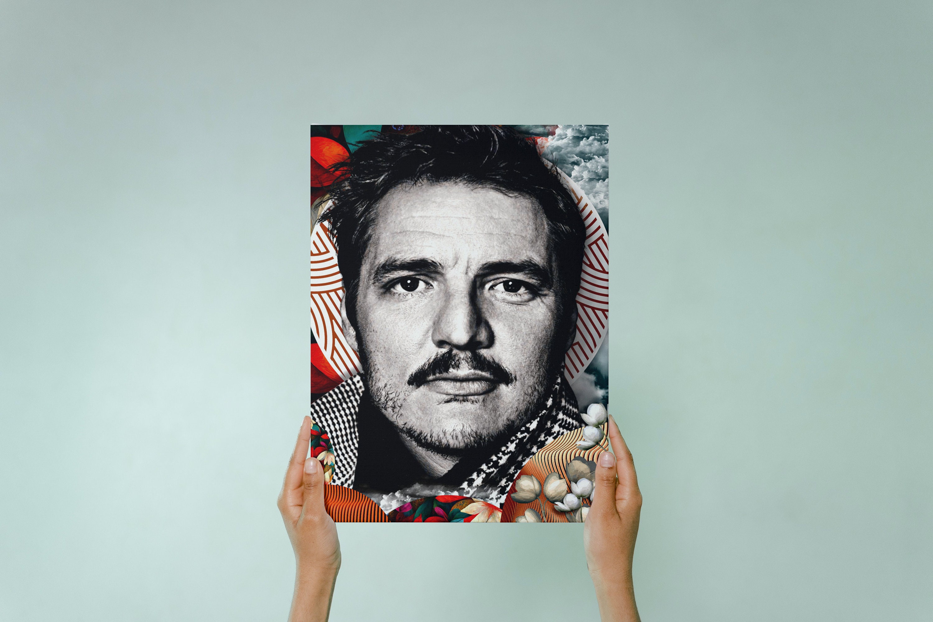 Pedro Pascal, Daddy Pascal, Last Of Us, Vintage, Abstract Art, Man Of ...