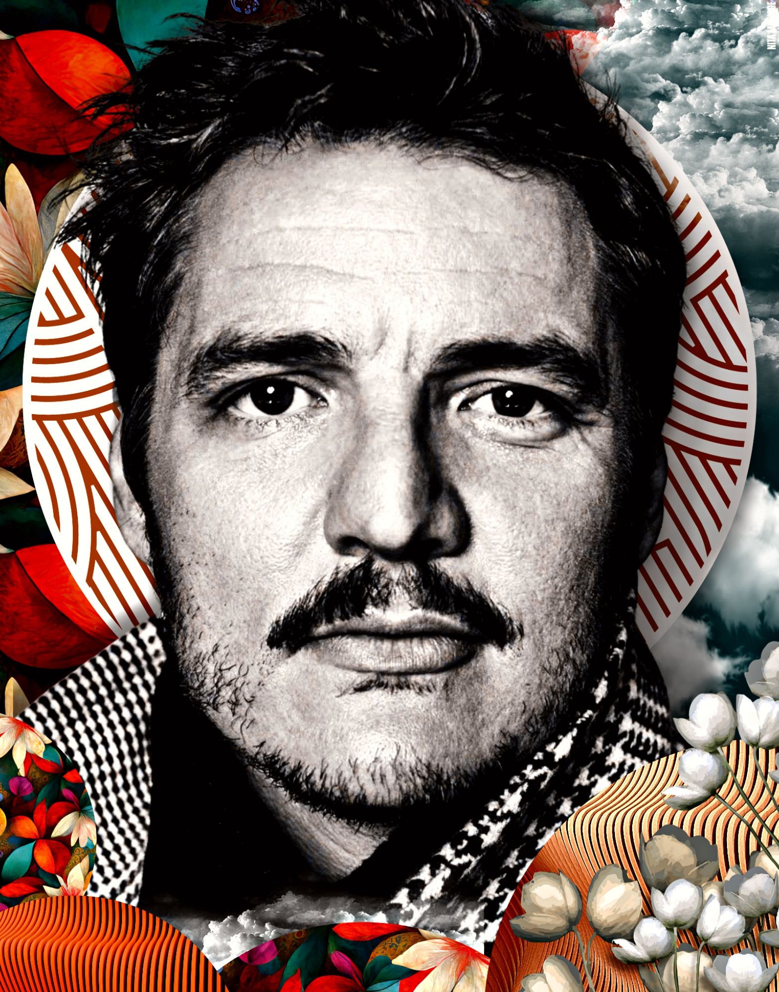 Pedro Pascal, Daddy Pascal, Last Of Us, Vintage, Abstract Art, Man Of ...