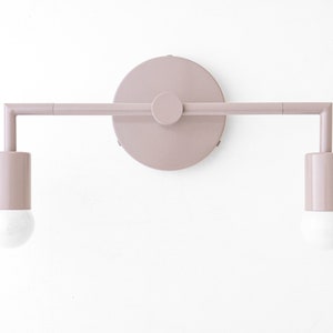 Periwinkle Wall Light - Colored Wall Light - Blue Sconce - Vanity Light ...