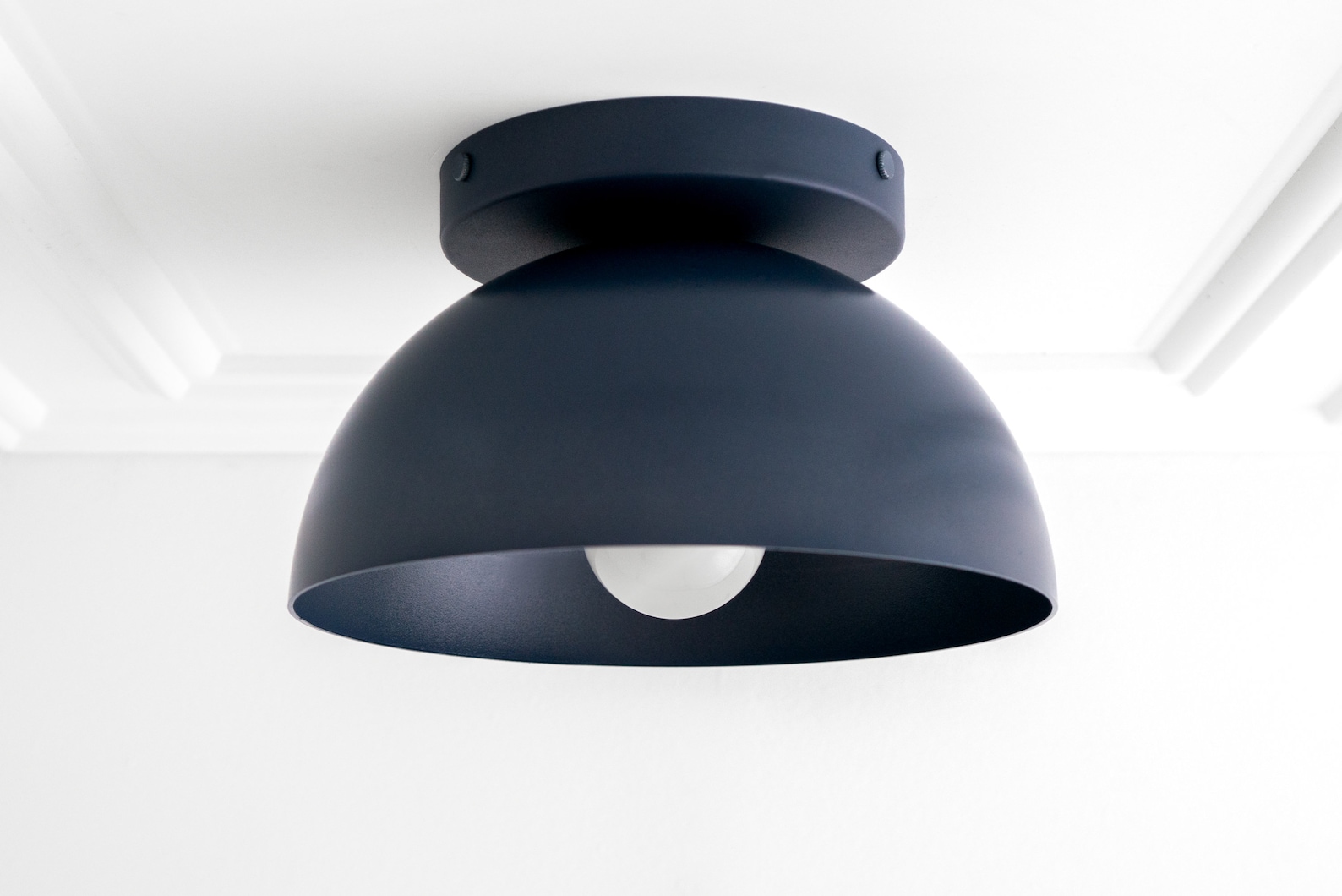Blue Ceiling Light - 8in Dome Lighting - Decorative Lighting - Light ...